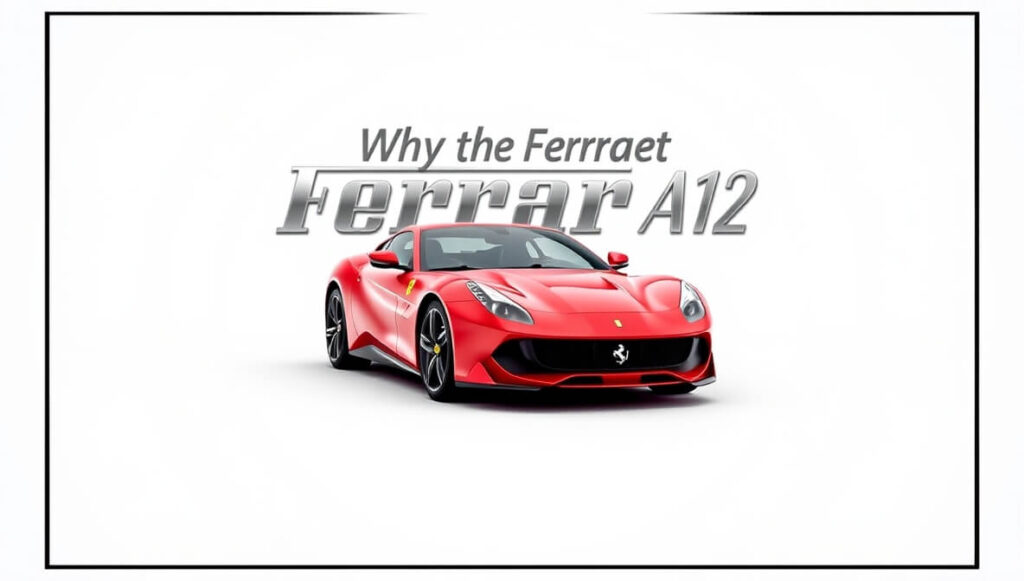 Why the Ferrari A12 Matters: Unveiling Its Iconic Legacy - CarPixLab